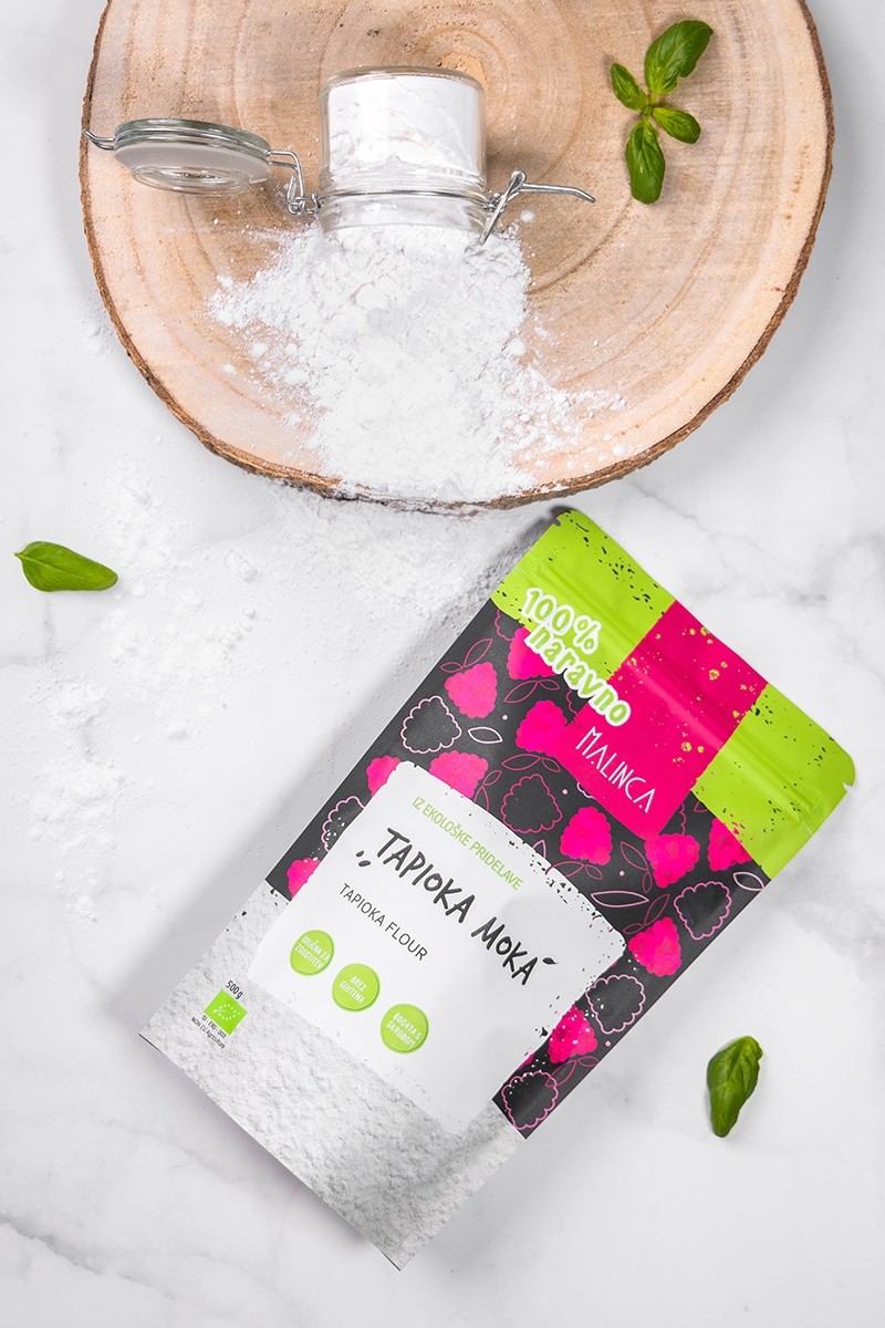 Farina di tapioca biologica 500 g | Malinca.it